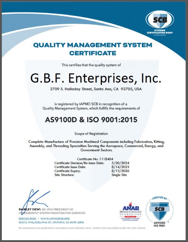 GBF Enterprises Management | About Us | Santa Ana, California